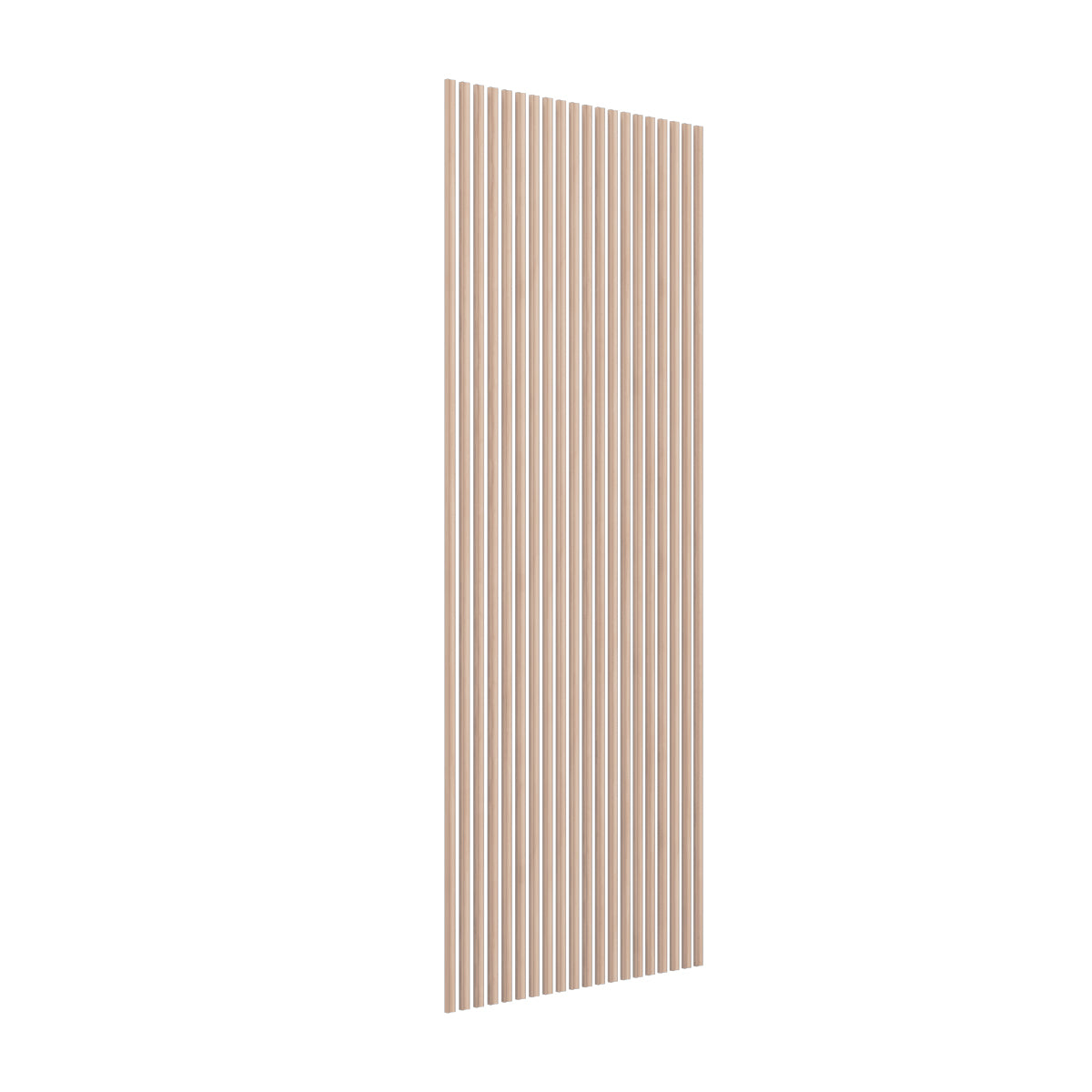 Stain Grade Hardwood Slats, Concave Slats | Ethan's Walls