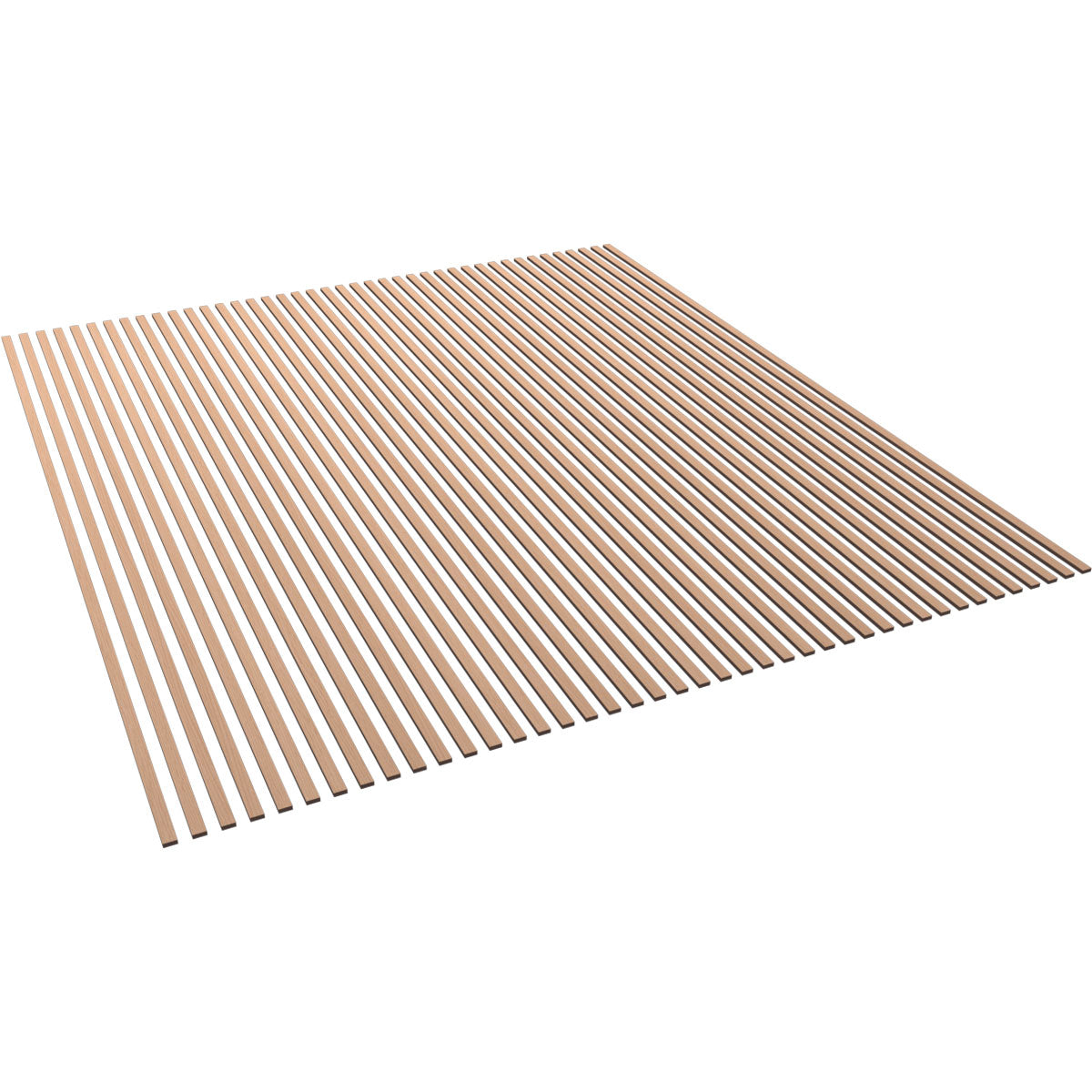 Traditional Adjustable Wood Slat Wall Kit | Ethan's Walls