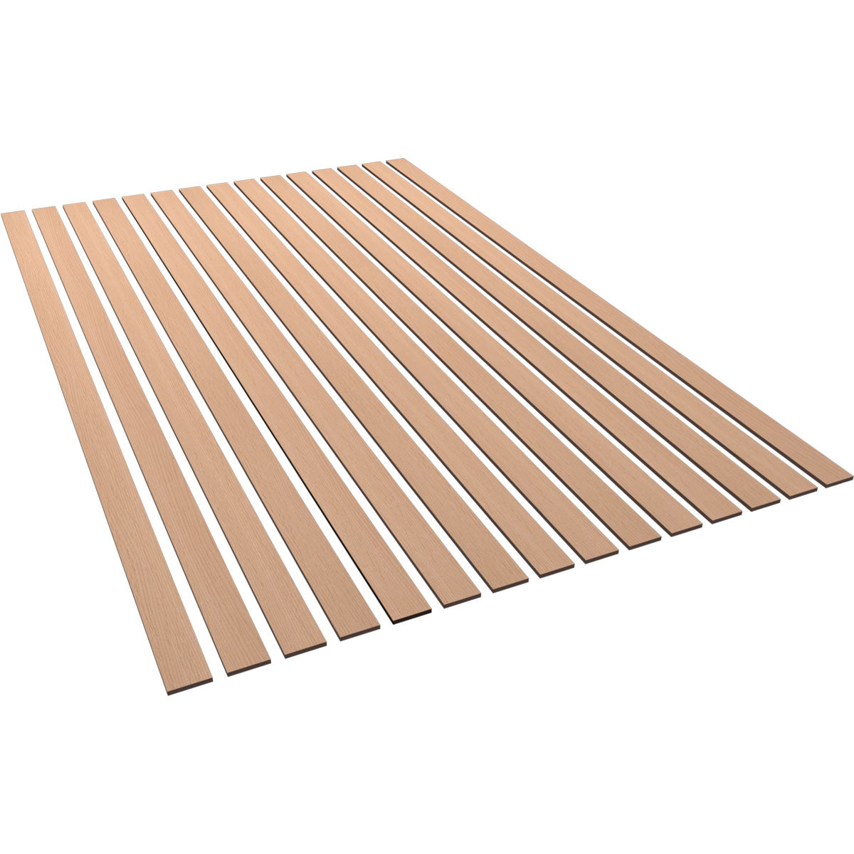 Traditional Adjustable Wood Slat Wall Kit | Ethan's Walls