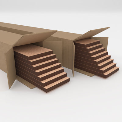 Traditional Adjustable Wood Slat Wall Kit | Ethan's Walls