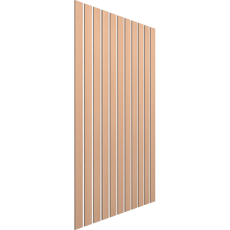 Traditional Adjustable Wood Slat Wall Kit | Ethan's Walls