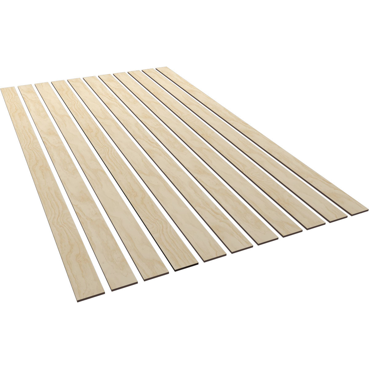 Traditional Adjustable Wood Slat Wall Kit | Ethan's Walls