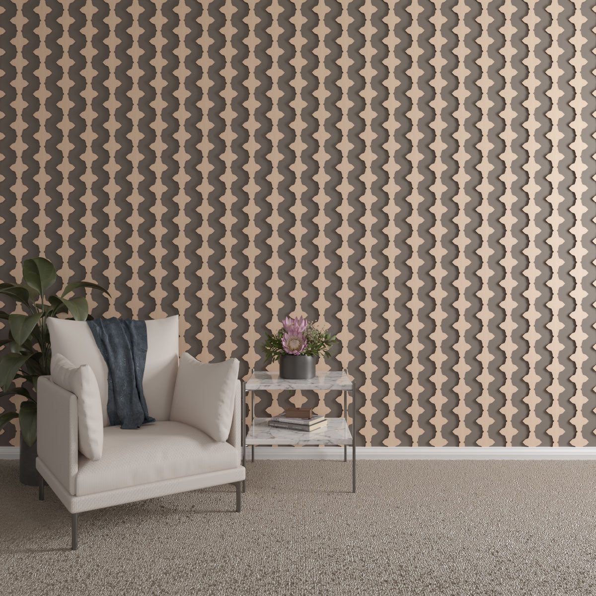 Pandora Adjustable Wood Slat Wall Kit | Ethan's Walls